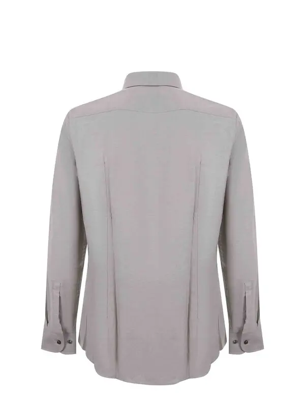 Hugo Boss Long-sleeved Buttoned Shirt - Gray