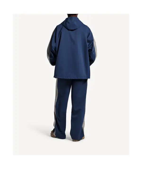 Balenciaga Technical Track Hooded Jacket - Multi-color