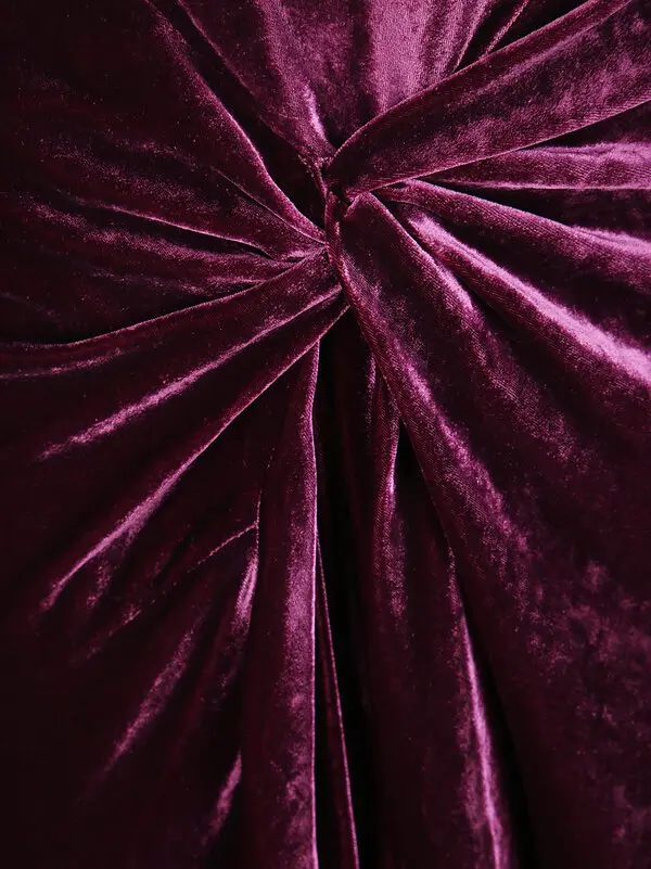 Dries Van Noten Knot-detail Draped Midi Skirt - Black