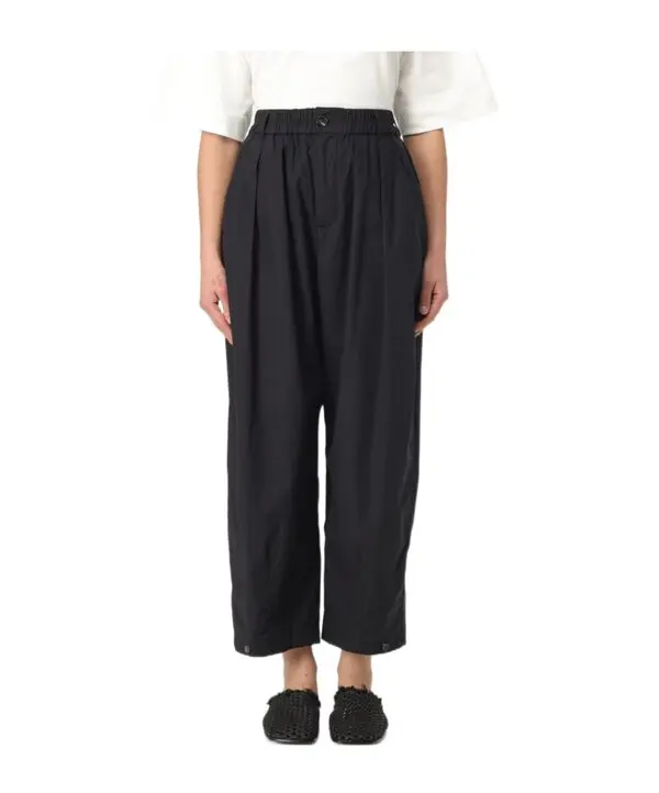 Soeur Vernon Pleated Wide-leg Pants - Black