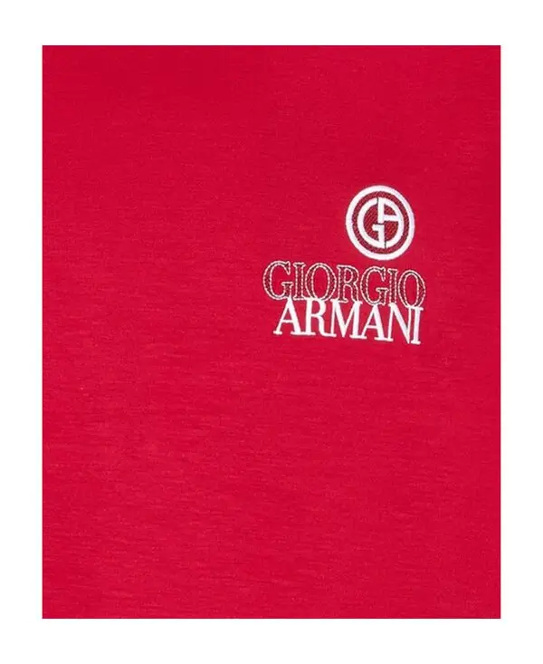 Giorgio Armani Short-sleeved Round Collar T-shirt