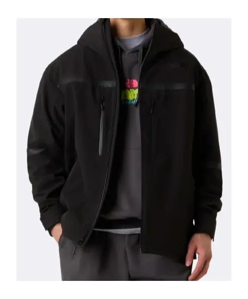 The North Face Logo Embroidered Hooded Jacket