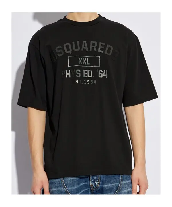 Dsquared2 Logo Printed Crewneck T-shirt