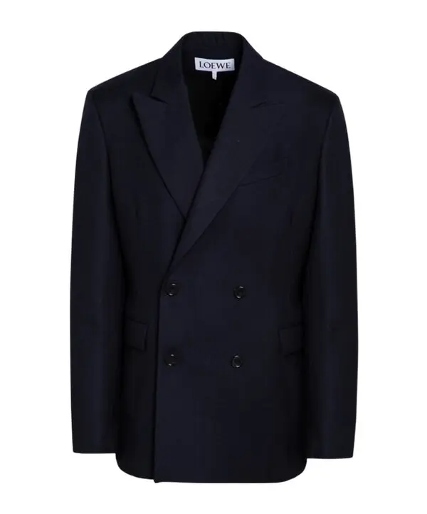 Loewe Double Breasted Tailored Blazer