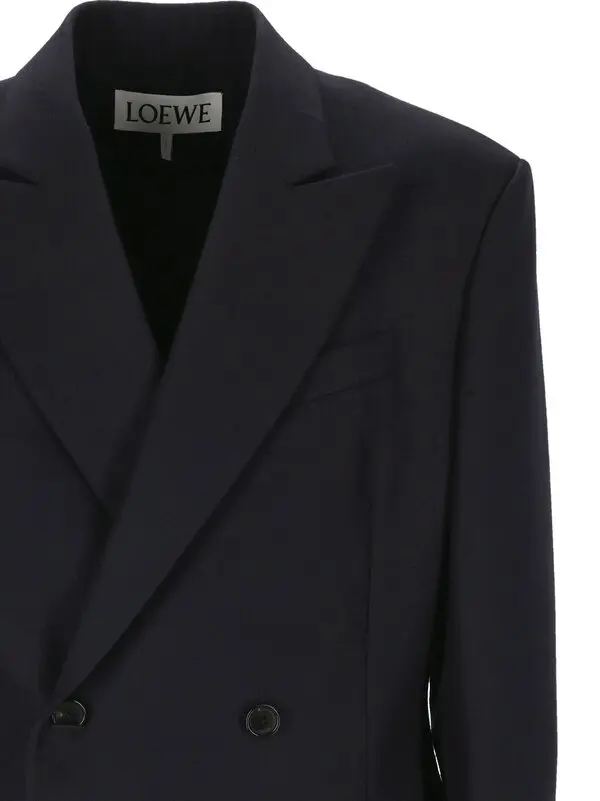 Loewe Double Breasted Tailored Blazer
