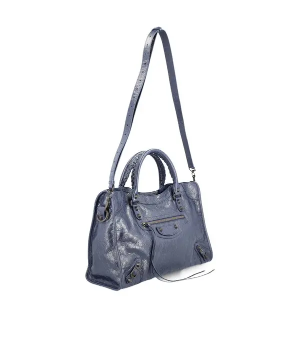 Balenciaga Le City Medium Tote Bag - Gray