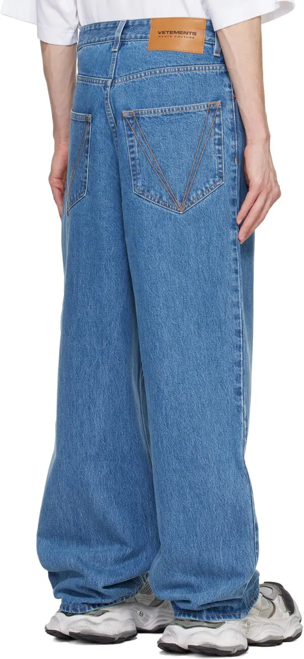 Vetements High-waisted Baggy Jeans