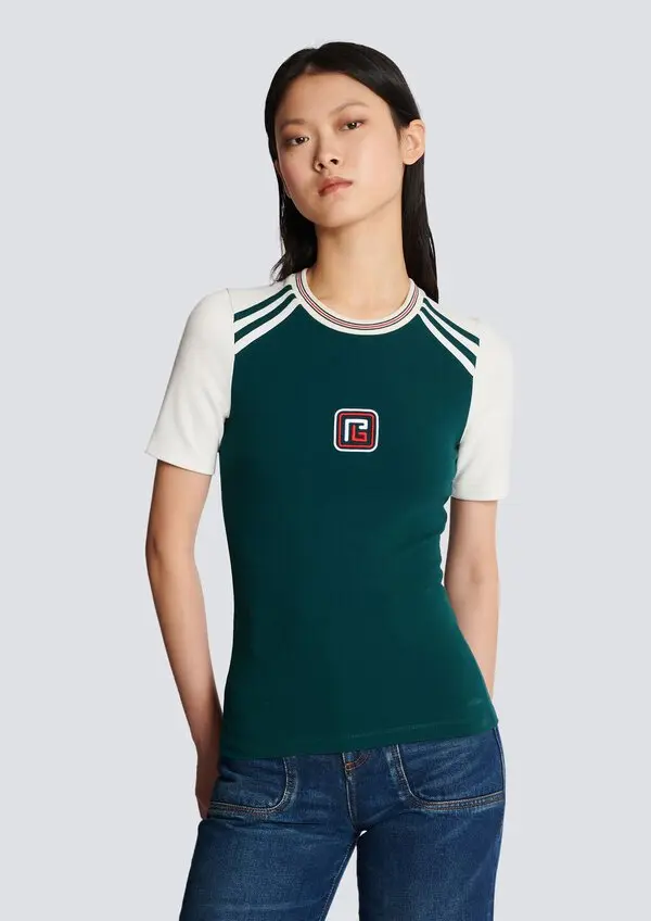 Balmain Embroidered T-shirt