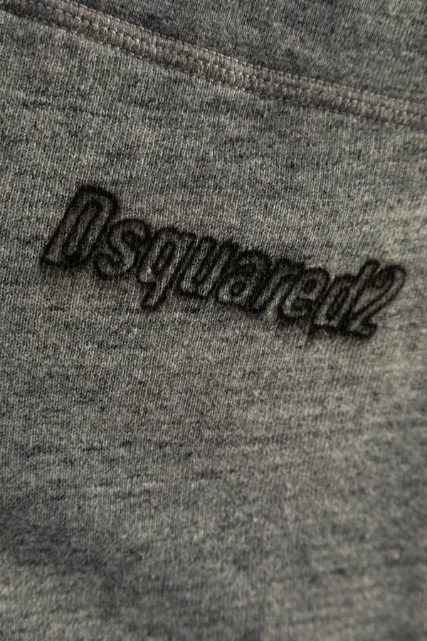 Dsquared2 Embroidered Logo Sweatpants - Grey