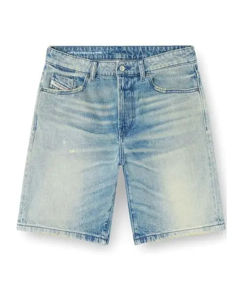 DIESEL® D-fin Denim Shorts - Light Blue