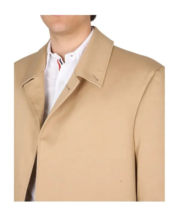 Thom Browne Rwb Stripe Detailed Long Sleeve Jacket