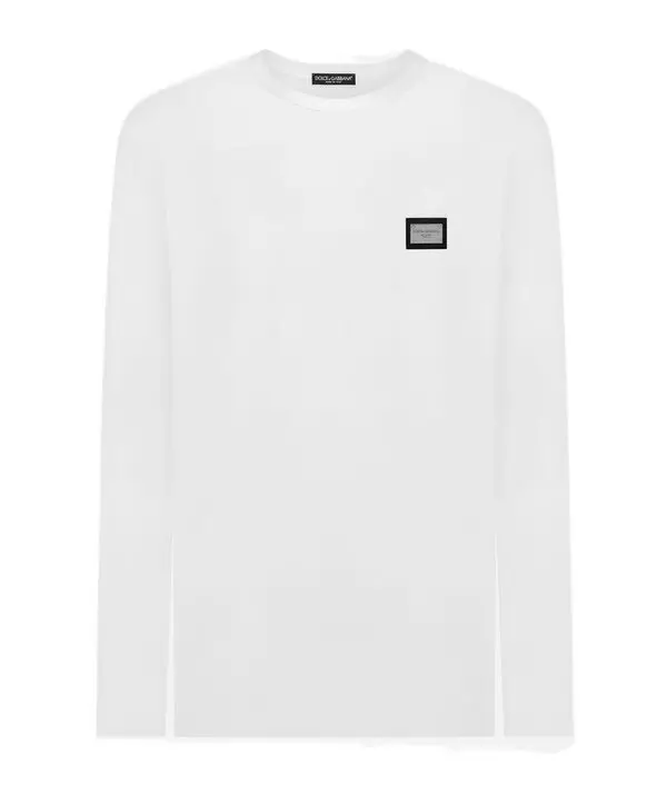 Dolce & Gabbana Logo-plaque Long-sleeve T-shirt