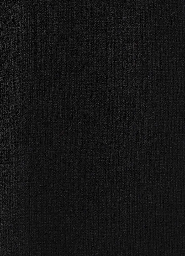 TOTEME Ribbed Knit Tank Top - Black