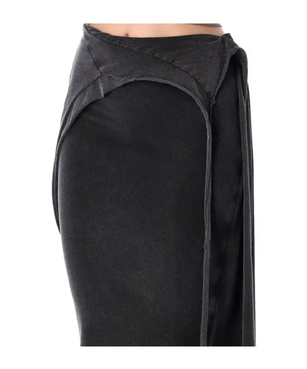 Ottolinger Draped Slit Maxi Skirt