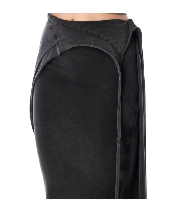 Ottolinger Draped Slit Maxi Skirt