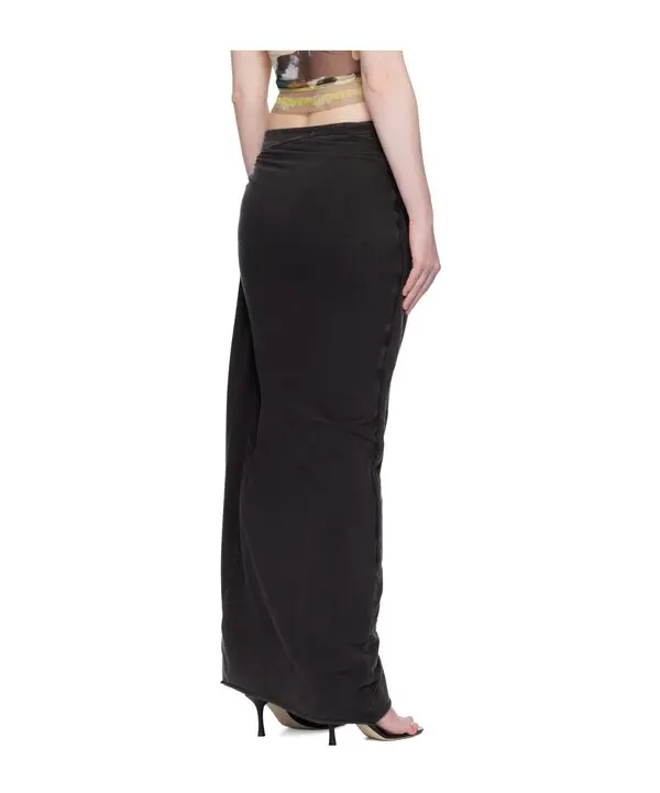 Ottolinger Draped Slit Maxi Skirt