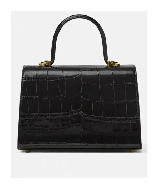 Versace Medusa 95 Embossed Small Handbag - Black