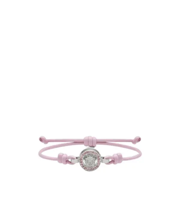 Versace Medusa '95 Embellished Bracelet - Pink