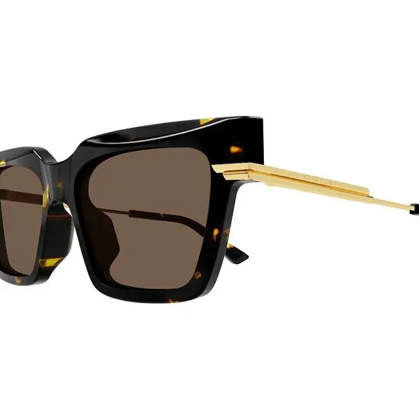 Bottega Veneta Geometric Frame Sunglasses