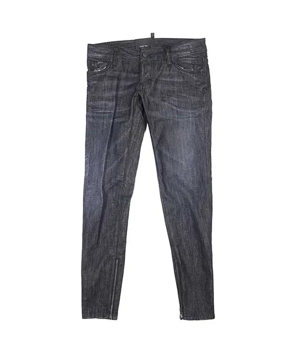 Dsquared2 Jeans With Belt Loops And Distressed Effect