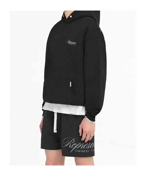 REPRESENT Owners Club Back Print Hoodie - Black