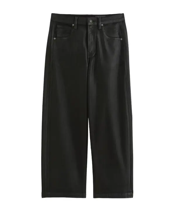 VIVIENNE WESTWOOD Cropped 5-pocket Jeans - Black