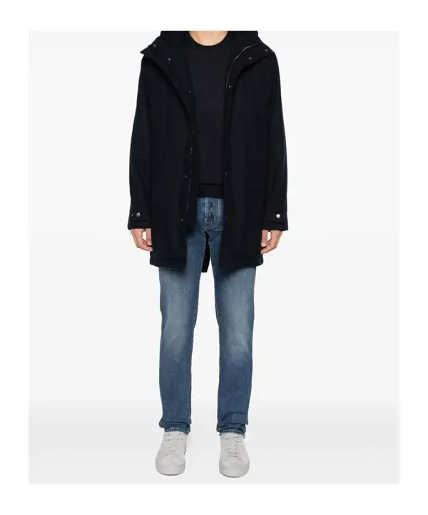 Fedeli Crew Neck Long Sleeve Knitwear - Black