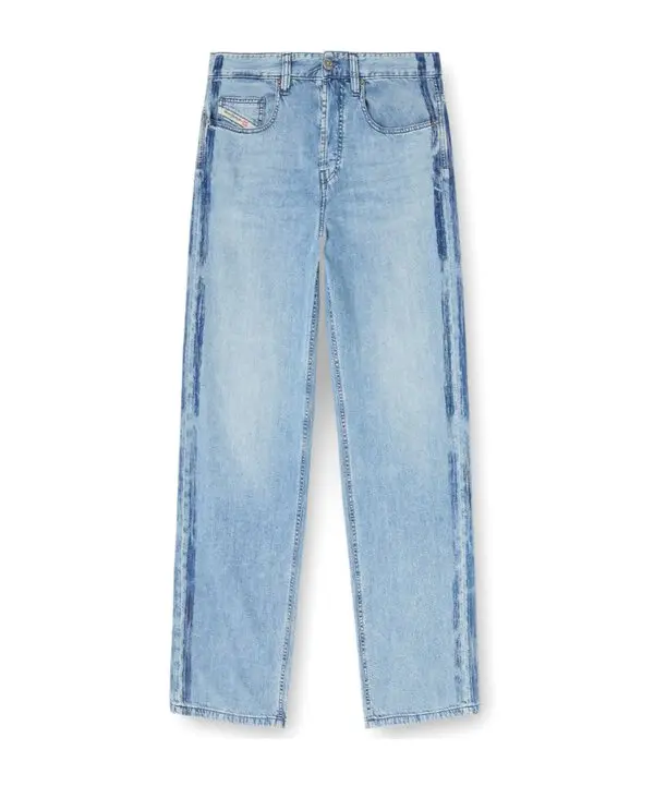 DIESEL® 2001 D-macro Relaxed Jeans - Blue