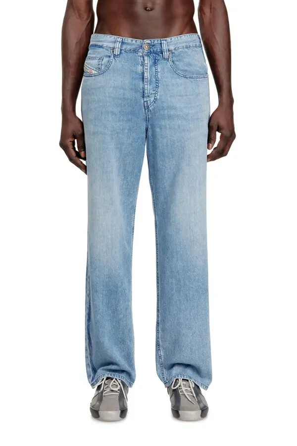 DIESEL® 2001 D-macro Relaxed Jeans - Blue