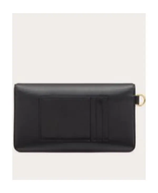 Valentino Garavani Vlogo Leather Wallet
