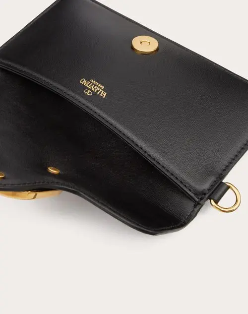 Valentino Garavani Vlogo Leather Wallet
