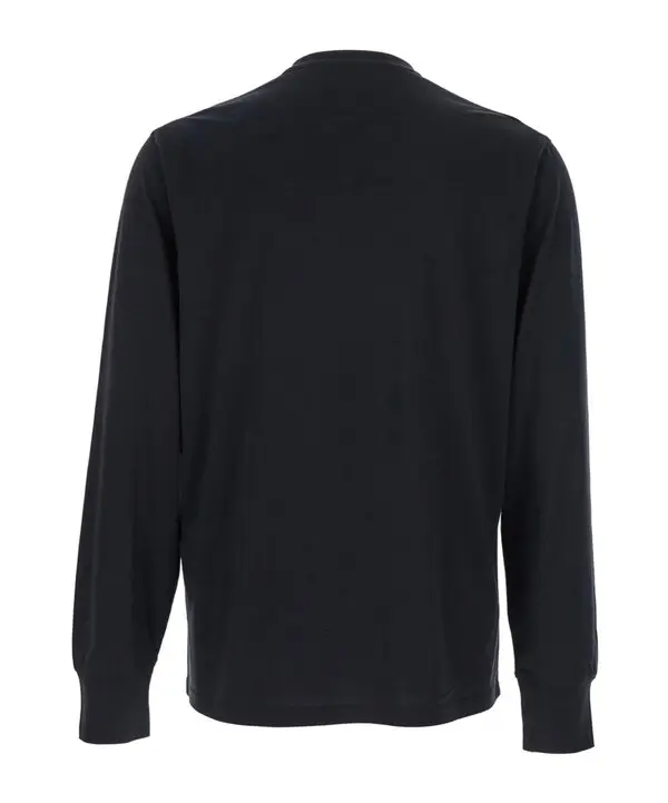 TOM FORD Crew Neck Long-sleeved T-shirt - Black