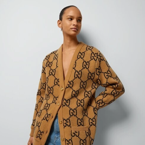 Gucci Reversible Button-up Cardigan