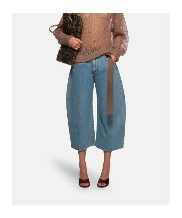 Attico Wide-leg Jeans - Blue