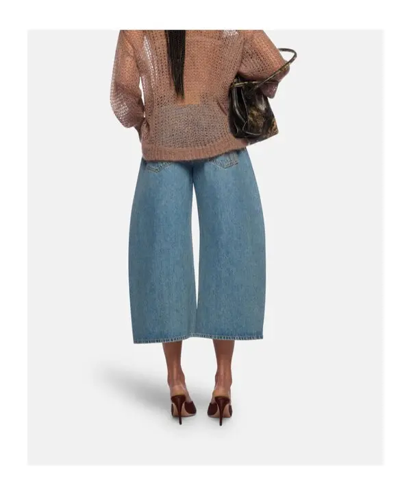 Attico Wide-leg Jeans - Blue