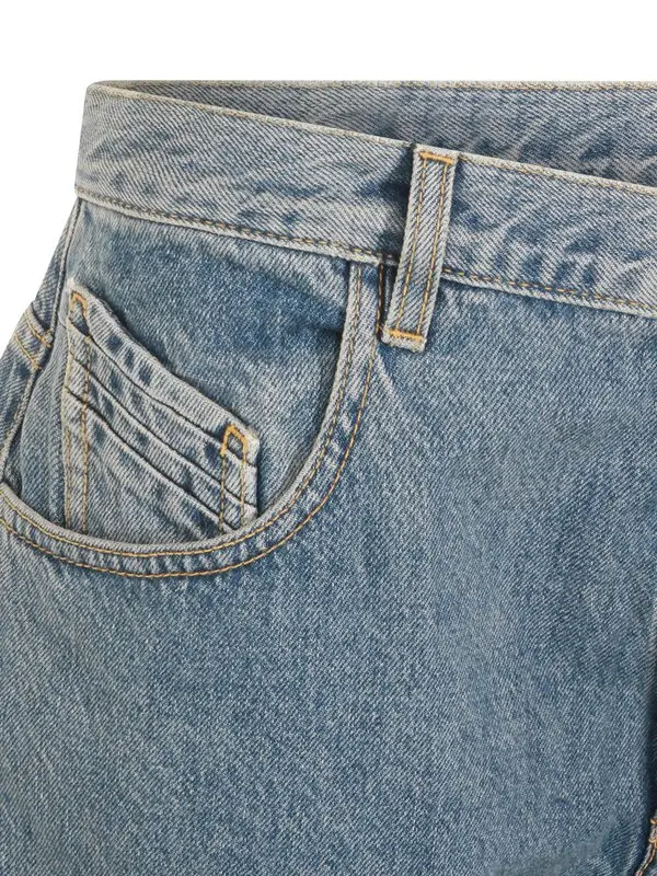 Attico Wide-leg Jeans - Blue