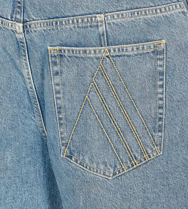 Attico Wide-leg Jeans - Blue