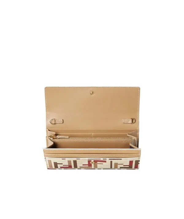 Fendi Multicolor Ff Fabric Wallet - Multi-color
