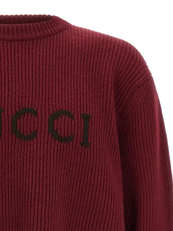 Gucci Gg Intarsia Knit Jumper