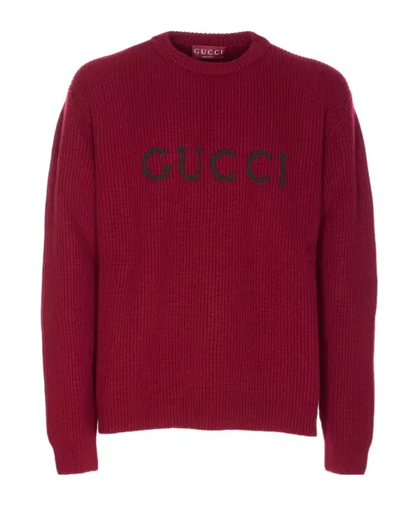 Gucci Gg Intarsia Knit Jumper