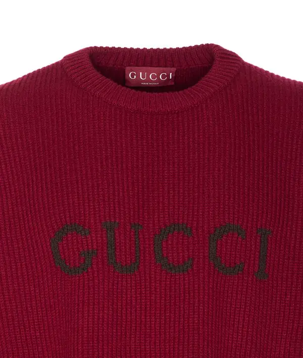 Gucci Gg Intarsia Knit Jumper