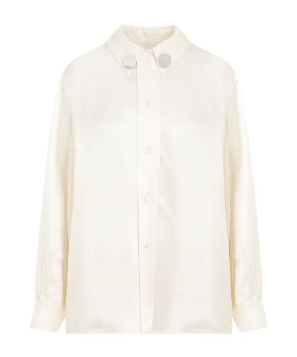 JIL SANDER Long-sleeved Shirt With Lapel Detail