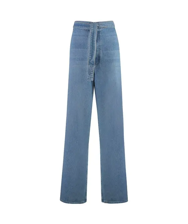 MOTHER The Fold In Funnel Wide-leg Jeans