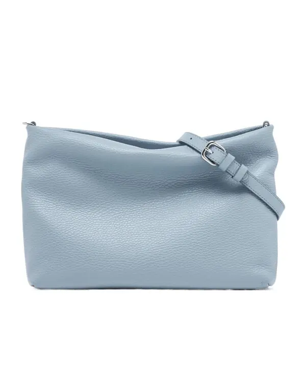 GIANNI CHIARINI Zippered Shoulder Bag With Resin Chain