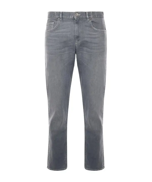 Eleventy Straight-leg Jeans - Gray