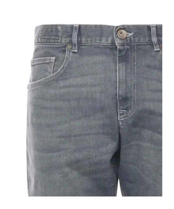 Eleventy Straight-leg Jeans - Gray