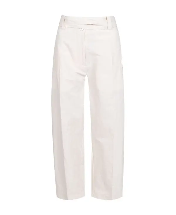 Moncler Wide-leg Belted Pants - Pearly