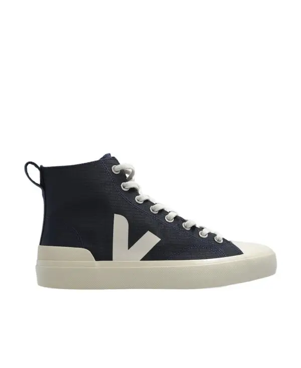 VEJA High Top Sneakers With Logo Detailing - Black