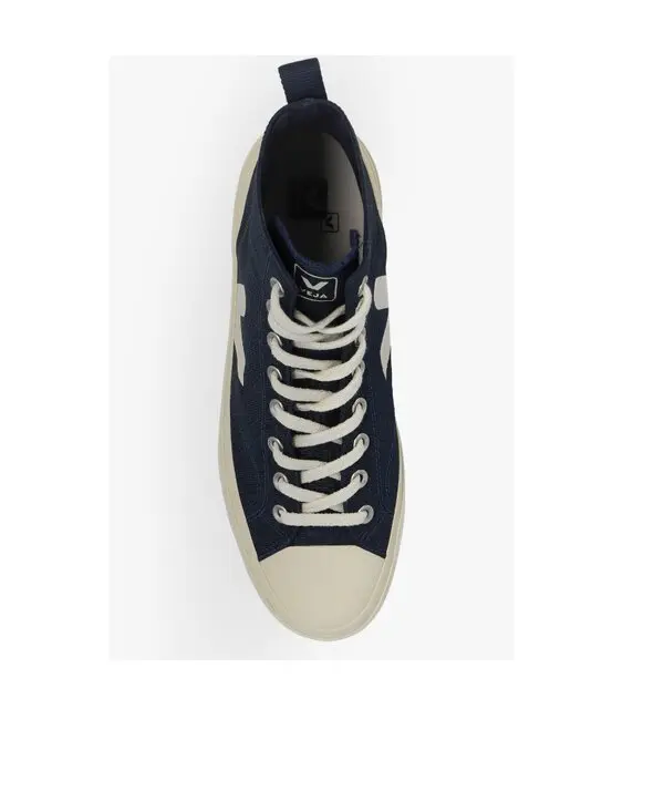 VEJA High Top Sneakers With Logo Detailing - Black