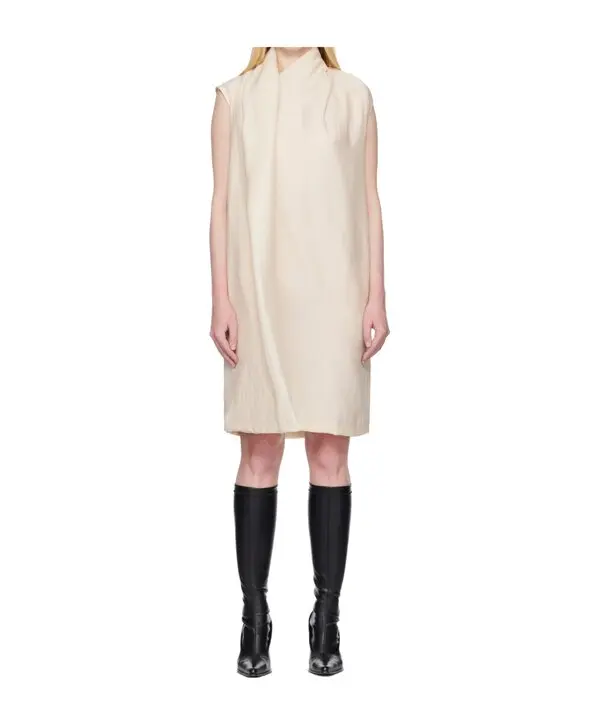 TOTEME Attached-scarf Dress - Nude